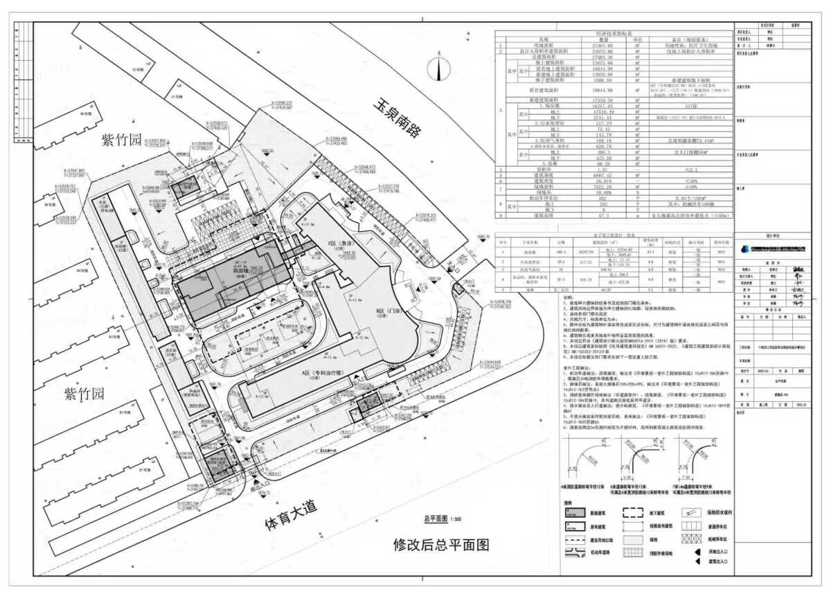 中核四〇四医院职业病防治综合楼项目方案设计（附属用房调整）公示